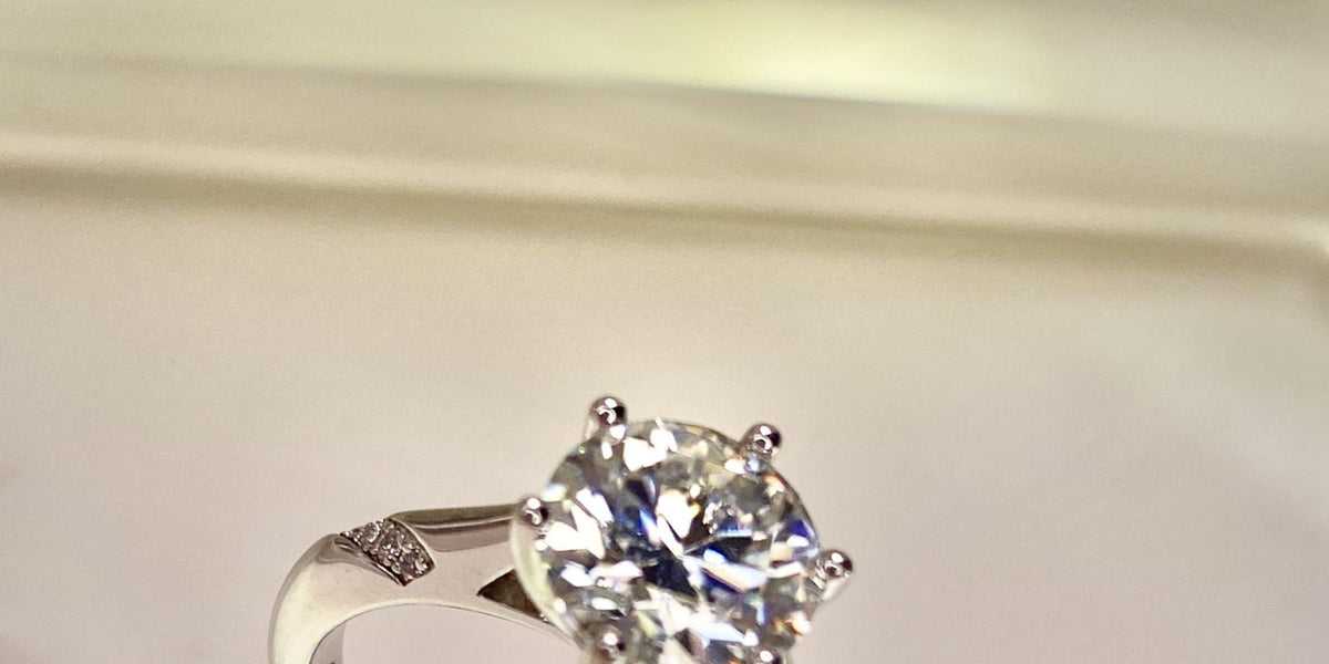 11】（LiLY）925 Sterling Silver Moissanite rings – TiTi-jewelry